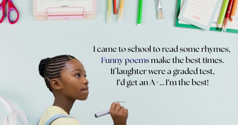 Funny Poems for Kids | 75 Hilarious Poems to Make Kids Laugh