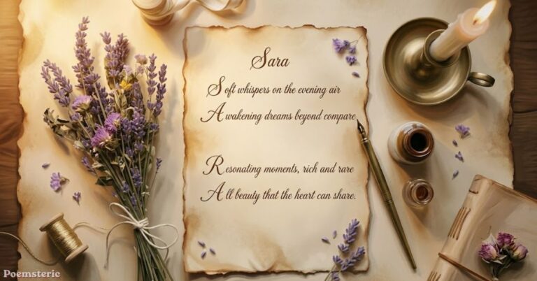 Name Poems The Complete Guide | Poemsteric